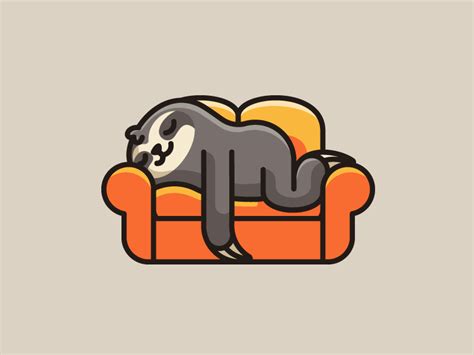 Lazy Sloth By Alfrey Davilla Vaneltia On Dribbble