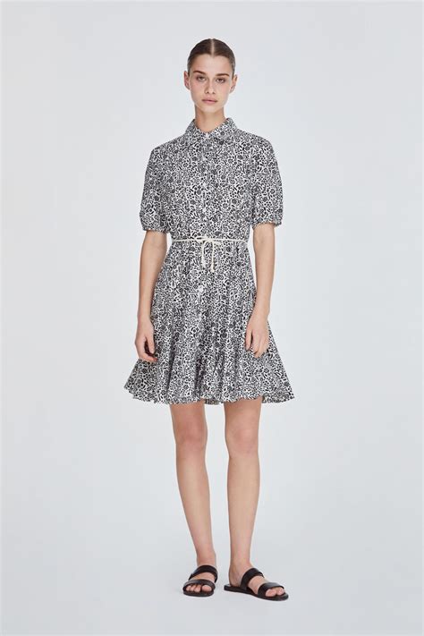 A Line Ruffle Hem Dress Iora Malaysia