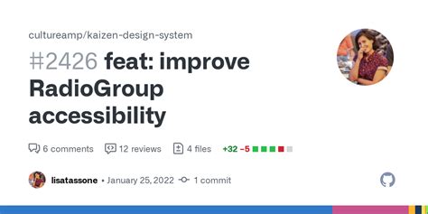 Feat Improve Radiogroup Accessibility By Lisatassone Pull Request