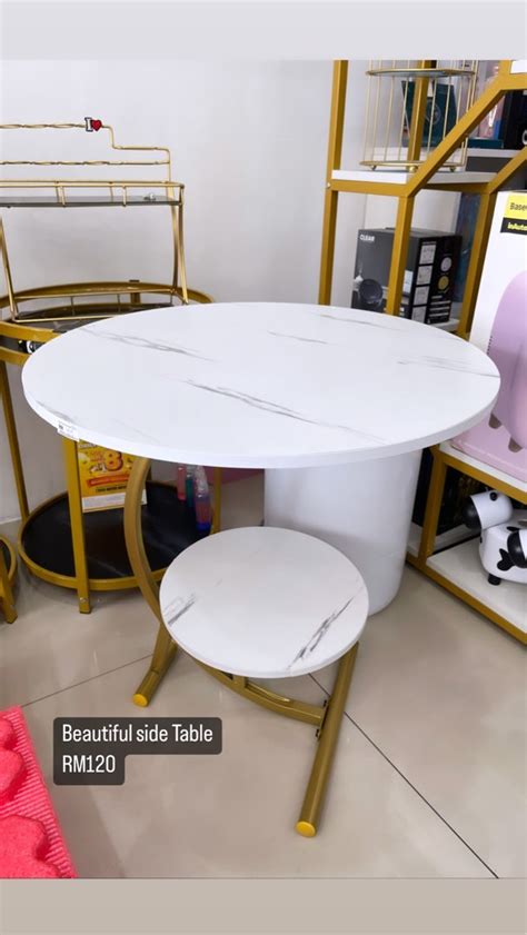 Side Table Yang Cantik Furniture And Home Living Furniture Tables