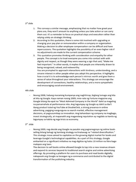 Chapter 7explanation Pdf Strategic Management Goal