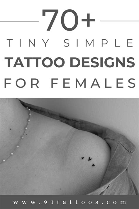 Tiny Simple Tattoo Designs For Females That Speak Volumes Tiny Tattoo