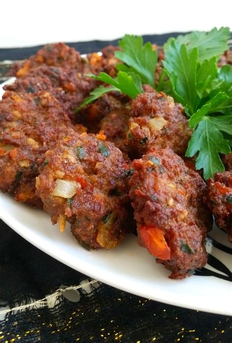 Shifta Irakiskakurdiska Köttfärsbiffar Zeinas Kitchen Aubergine
