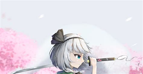 魂魄妖夢 ようむ Yeobiのイラスト Pixiv