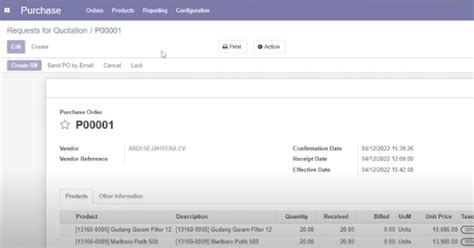 Simulasi Transaksi Procure 2 Pay P2p Dengan Multi Account Akhmad