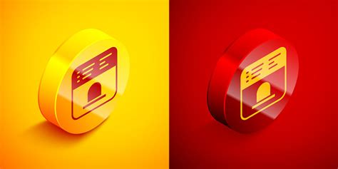 주황색과 빨간색 배경에 고립 된 기차 또는 비행기 아이콘 티켓을 구입하는 등색 매표소 티켓을 구입 티켓 서비스 서클 버튼입니다 벡터 3차원 형태에 대한 스톡 벡터 아트 및