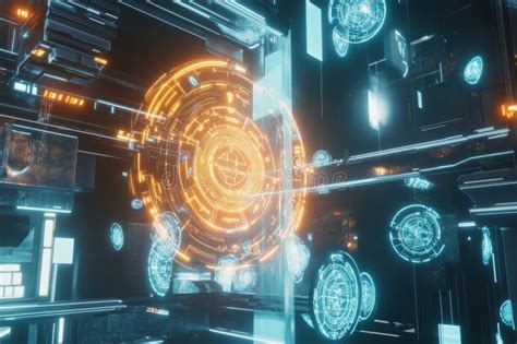 A Mesmerizing Visualization Of Ai Powered Cybersecurity Featuring