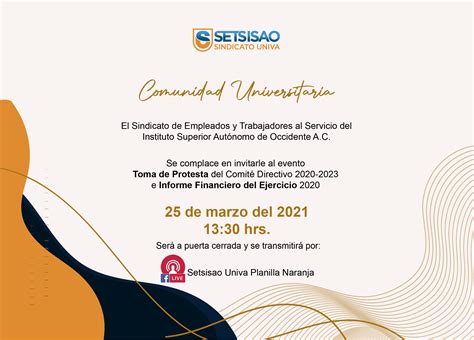 SETSISAO Toma De Protesta SETSISAO
