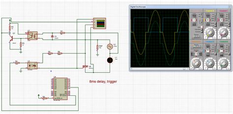 Dimmer With Zero Crossing Circuit And Triac Electrical Engineering
