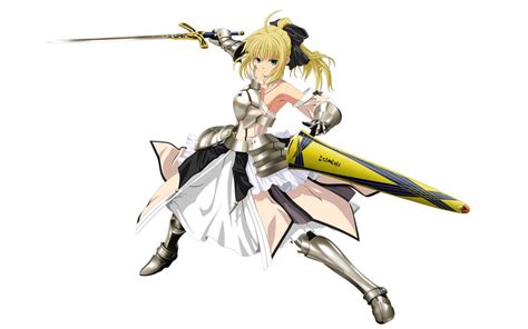 Saber Lily Fate Stay Night Wallpaper 13247386 Fanpop