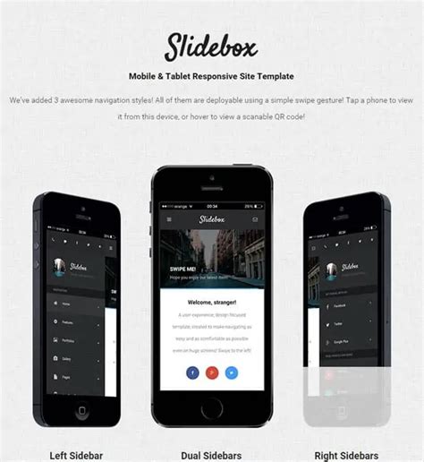 8 Good HTML5 Mobile App Templates Designs