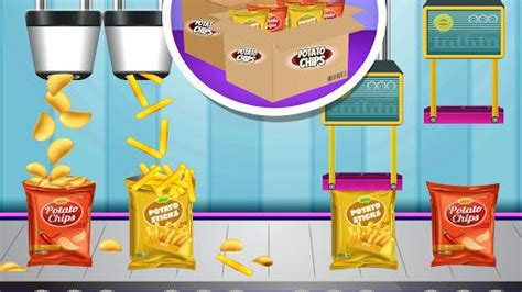 دانلود بازی Potato Chips Food Factory Cr اندروید بازار