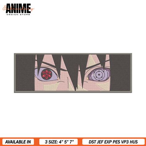 Sasuke Embroidery Design Naruto Movie Embroidery Design Em Inspire