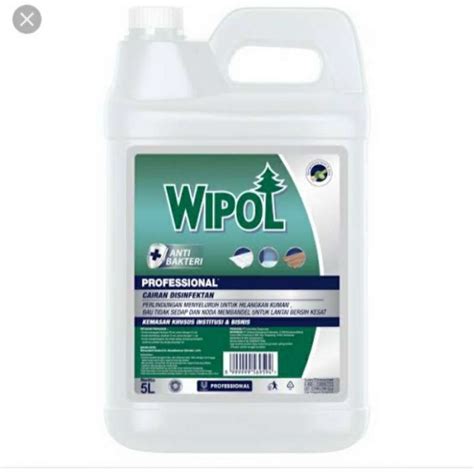 Promo Wipol Professional Jerigen 5L Diskon 38 Di Seller Zafran Storee
