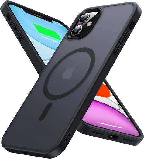 Ownest Compatible For Iphone 11 Case For Flower Clear Frosted Pc Back