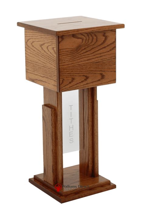 Tithe Box 719 Titheprayer Box Podiums Direct