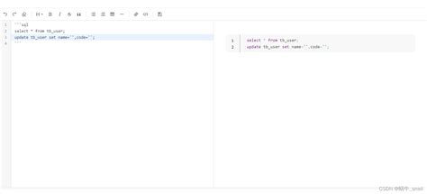使用v Md Editor开发sql查看器 实战前端sql编辑器插件 Csdn博客