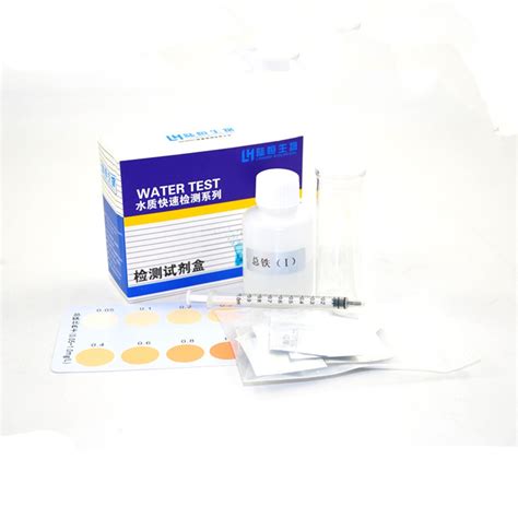 Iron Ion Test Kit Ph Test Kit Paper Water Tester 25pcs Box Measurement