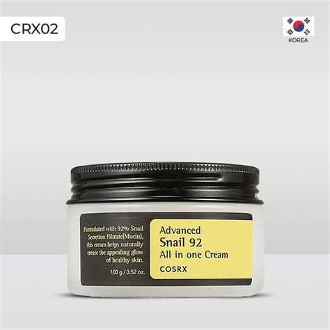 COSRX Advanced Snail 92 All-in-One Cream 100g | Hydrating Skincare Cream