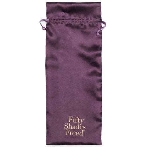 Fifty Shades Freed Come To Bed Rechargeable Slimline Rabbit Mia Sharp