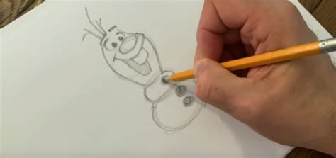 Learn To Draw Olaf With This Awesome Tutorial MickeyBlog Com