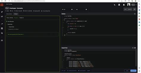 Code Does Work In Code Wars But Not In Visual Studio Even Though It
