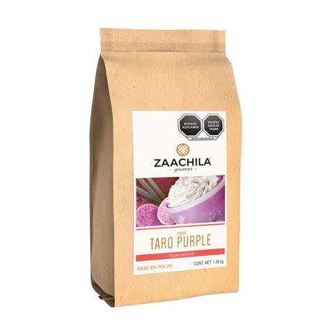 Base En Polvo Sabor TARO PURPLE 1 36 KG ZAACHILA The Coffee Break