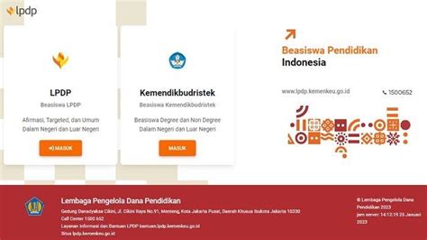 Program Beasiswa LPDP Yang Dibuka Pada 2023 Umum Targeted Dan