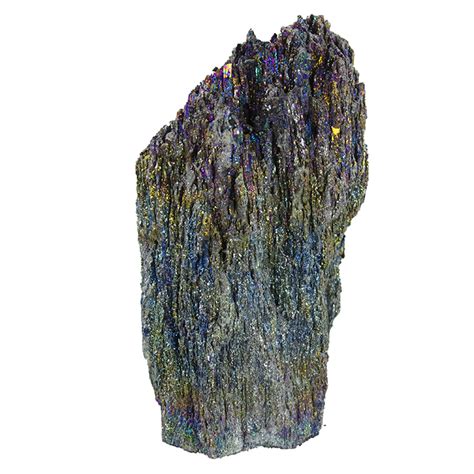 Carborundum Mineral Specimen Silver Streak