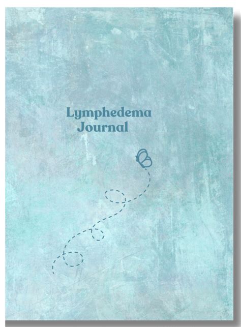 Lymphedema Journal For Women Weekly Planner By Jean Lamantia