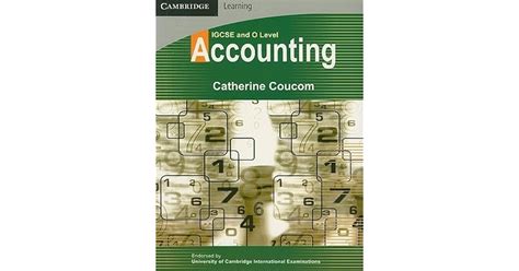 Igcse And O Level Accounting By Catherine Coucom