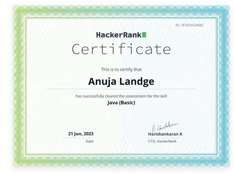 Anuja Landge On Linkedin Connections Java Assesment Hackerrank