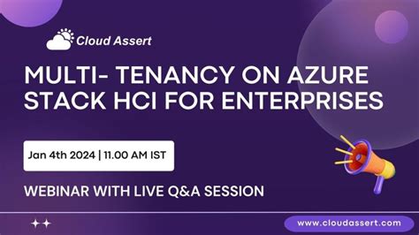 Azurestackhci Multitenancy Multicloud Cloudwebinar Cloudmanagement Azure Microsoftazure