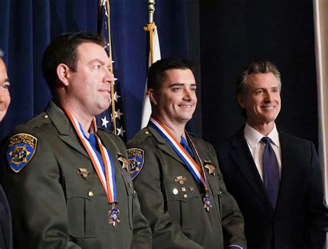 CHP Officers Recognized With Governors Public Safety Officer Medal Of