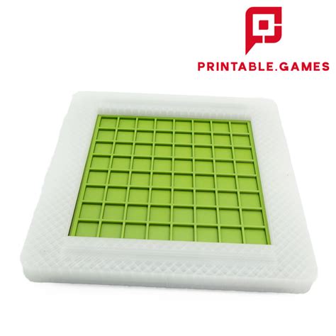 Othello Reversi Board Game D File For D Printingcults