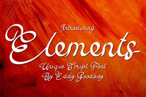 Elements Font Font Canyon