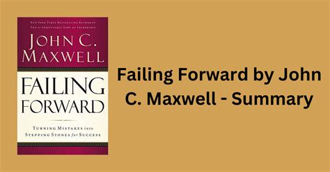 Failing Forward By John C Maxwell Summary MuthusBlog