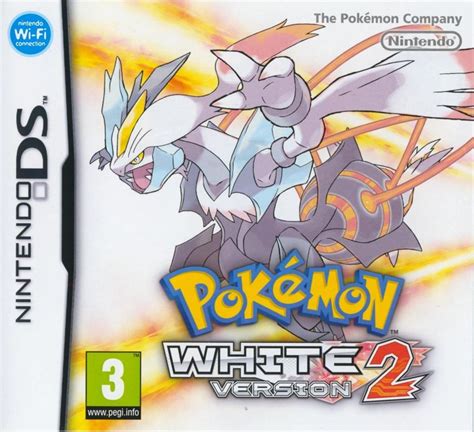 Pokémon White Version 2 2012 Nintendo Ds Box Cover Art Mobygames