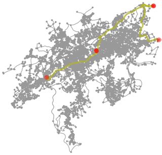 Matplotlib Plot Routes Using Pattern As A Color Osmnx And Python Stack Overflow