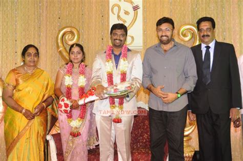 Sathyaraj At Anbalaya Prabhakaran Son Reception 499 Tamil Movie Event