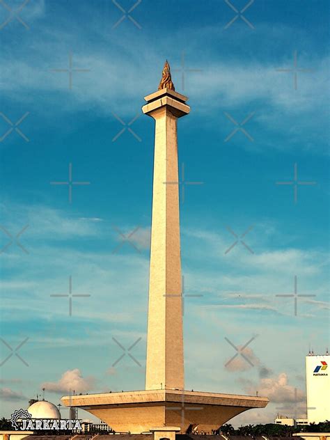 Jarkarta Indonesia City Art Print For Sale By Postersstickers Redbubble