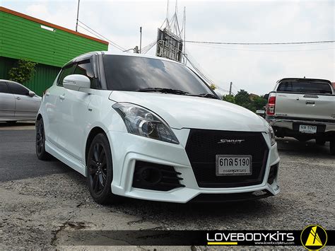 งานเปลี่ยนกันชนหน้า Swift Lovebodykits เลิฟบอดี้คิท