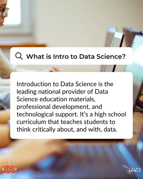 Datascienceeducation Highschoolmath Thinkdata Ed