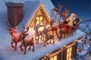 Last Minute Christmas Preparations At The North Pole