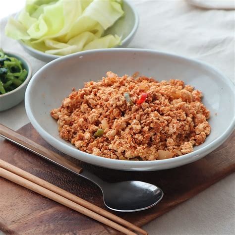 편스토랑 진서연 두부쌈장 만들었어요 다이어트용 살짝 매콤 밥처럼 먹어요 네이버 블로그