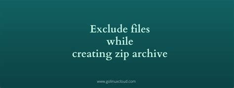 How To Zip A Folder 16 Practical Linux Zip Command Examples