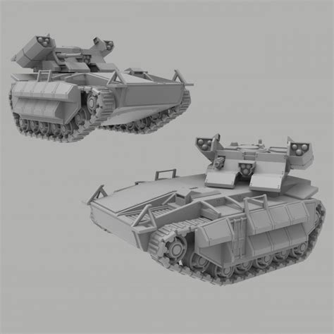 3d Printable Heck Ghost Oppressor Ifv Presupported By Thatevilone