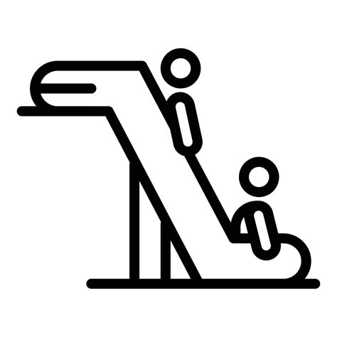 Passenger Boarding Icon Outline Style 15910869 Vector Art At Vecteezy