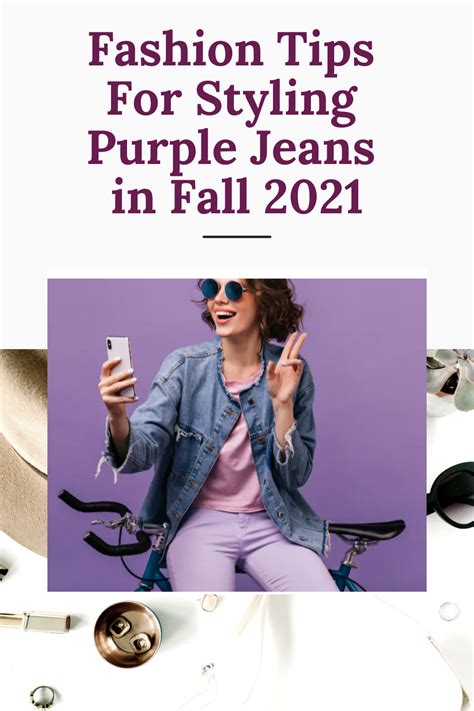 Styling Purple Jeans For Fall 2021