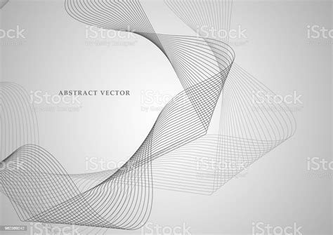 추상적인 색된 물결 디자인 요소입니다 양식에 일치 시키는 라인 아트 배경입니다 벡터 일러스트입니다 곡선된의 물결선 부드러운 줄무늬입니다 0명에 대한 스톡 벡터 아트 및 기타